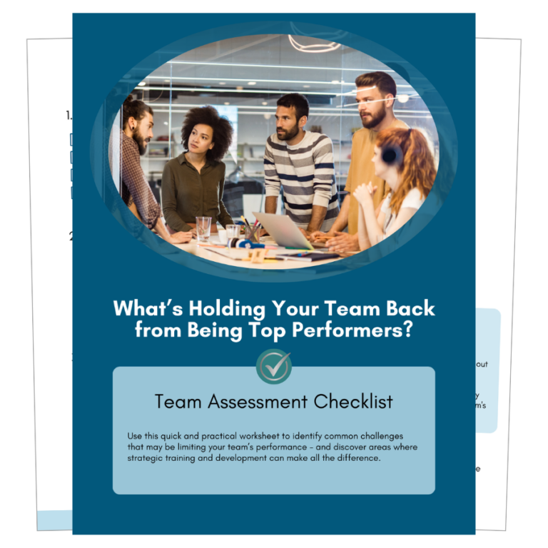Free Team Assessment Checklist - Aim Higher Training